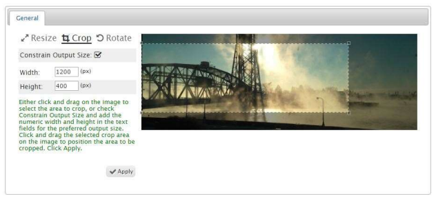 Image Editor Overview - ChamberMaster