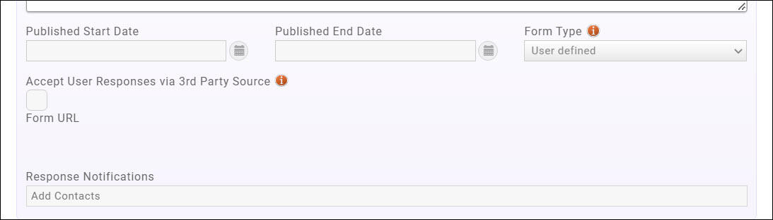 Create a Form/Survey - GrowthZone