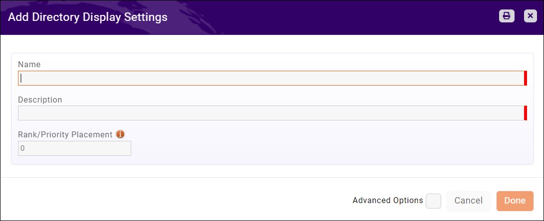 Setup Directory Display Settings - GrowthZone
