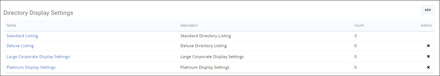 Understanding Directory Display Settings - GrowthZone