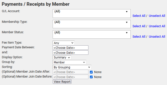 Common Membership Calculations - ChamberMaster