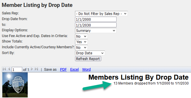 Common Membership Calculations - ChamberMaster