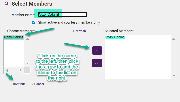 Merge and Remove Categories - ChamberMaster