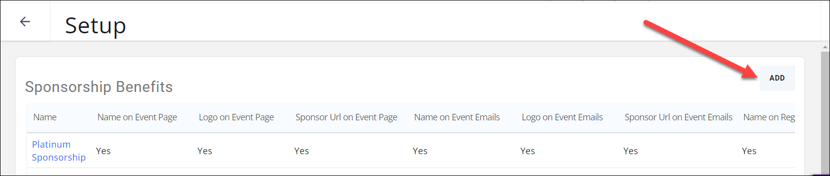 Set Up Sponsorship Benefits - GrowthZone