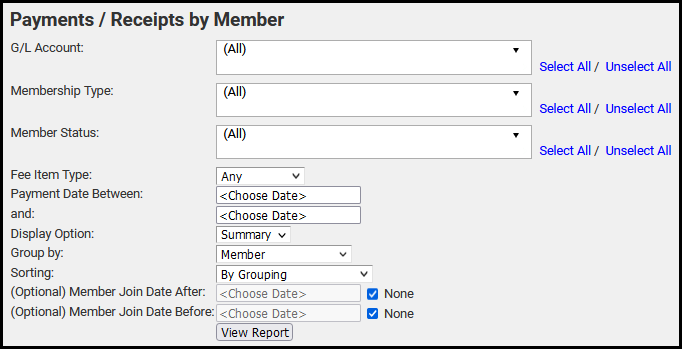 Common Membership Calculations - ChamberMaster