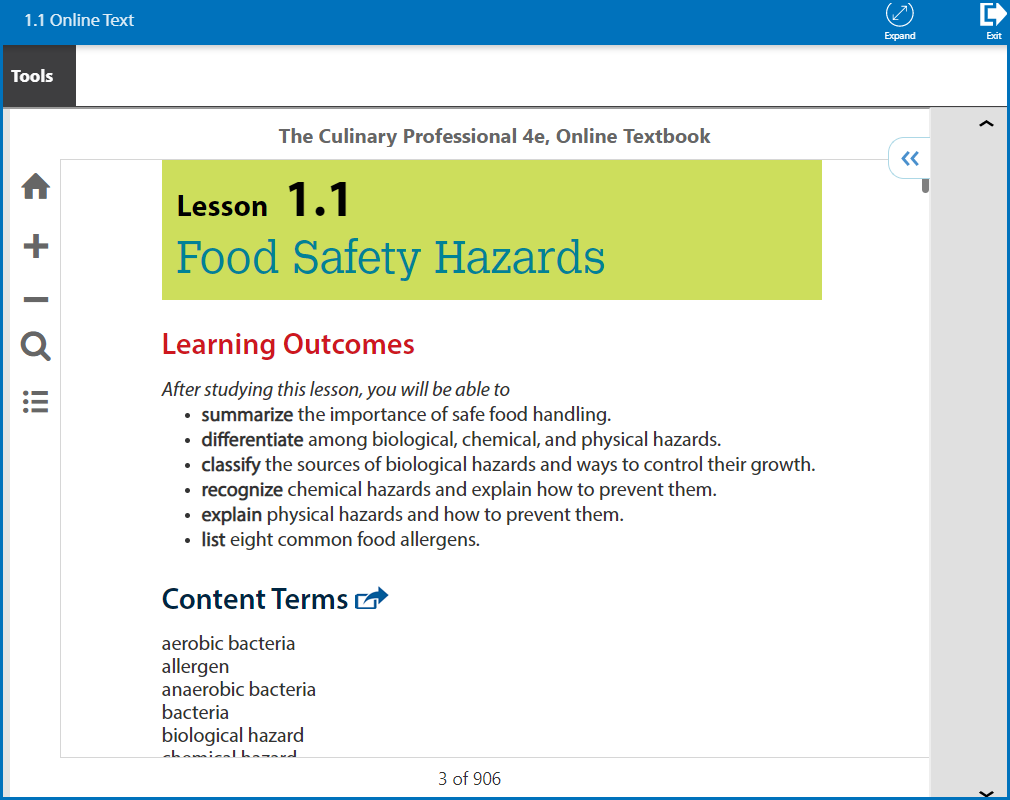 G-W Ignite Student: How to View My Book - Goodheart-Willcox Publisher ...