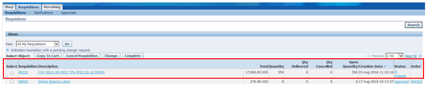 Submitting a Requisition in Oracle - HappyFox
