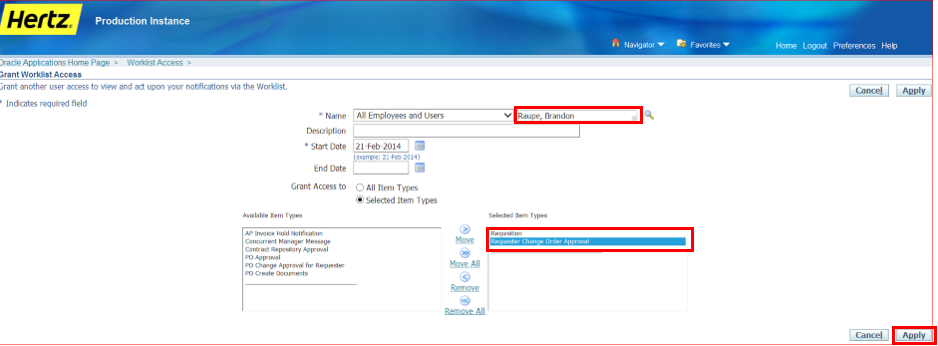 Delegate Oracle Approval Notifications - HappyFox