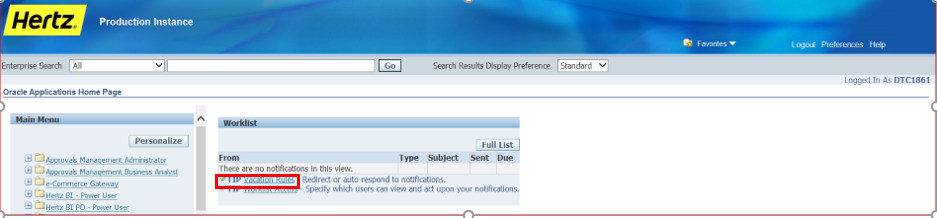 Delegate Oracle Approval Notifications - HappyFox