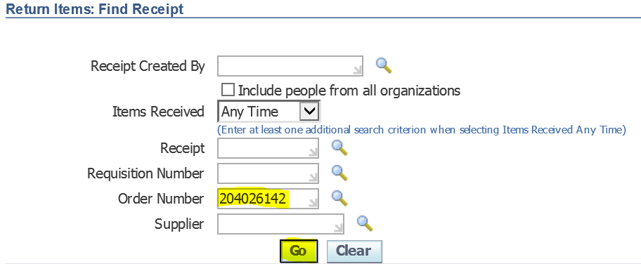 Return Items vs Correct Receipts - HappyFox