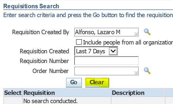 Cancel an Approved Requisition in Oracle - HappyFox