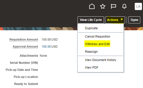 Withdraw and Edit a Requisition_Cloud - HappyFox