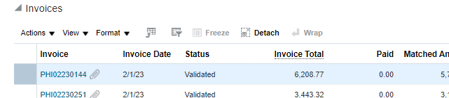 View Receipts and Invoices Applied to PO - HappyFox