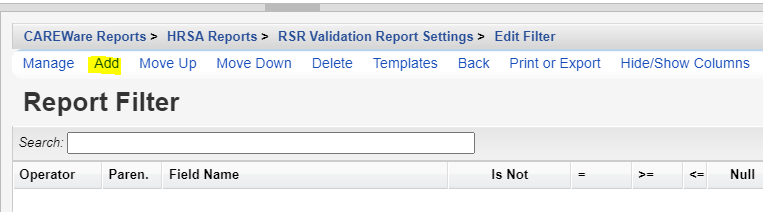 RSR Validation Report - jProg Support