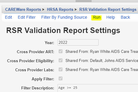 RSR Validation Report - jProg Support