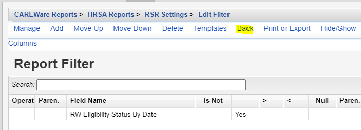 RSR Client Report - jProg Support