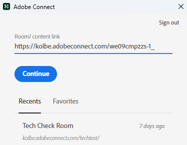 Accessing Your Adobe Connect Classroom - Kolbe Academy - powered by HappyFox