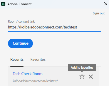 Accessing Your Adobe Connect Classroom - Kolbe Academy - powered by ...