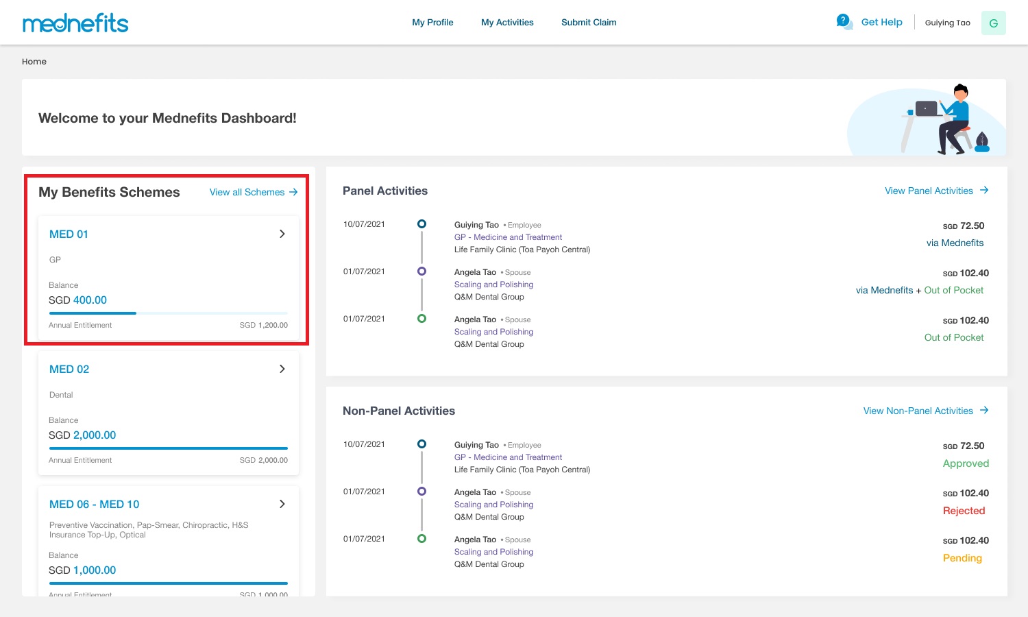 How do I know my benefits balance or entitlement? - Mednefits Helpdesk
