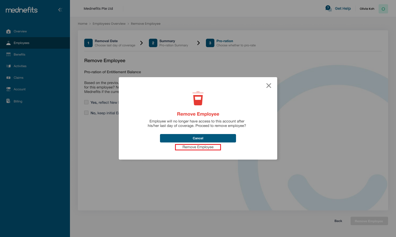 How do I delete/remove employees? - Mednefits Helpdesk
