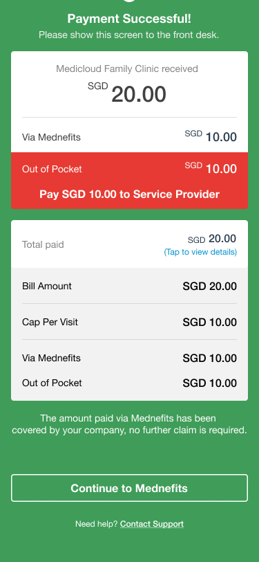 How do I pay via Mednefits? - Mednefits Helpdesk