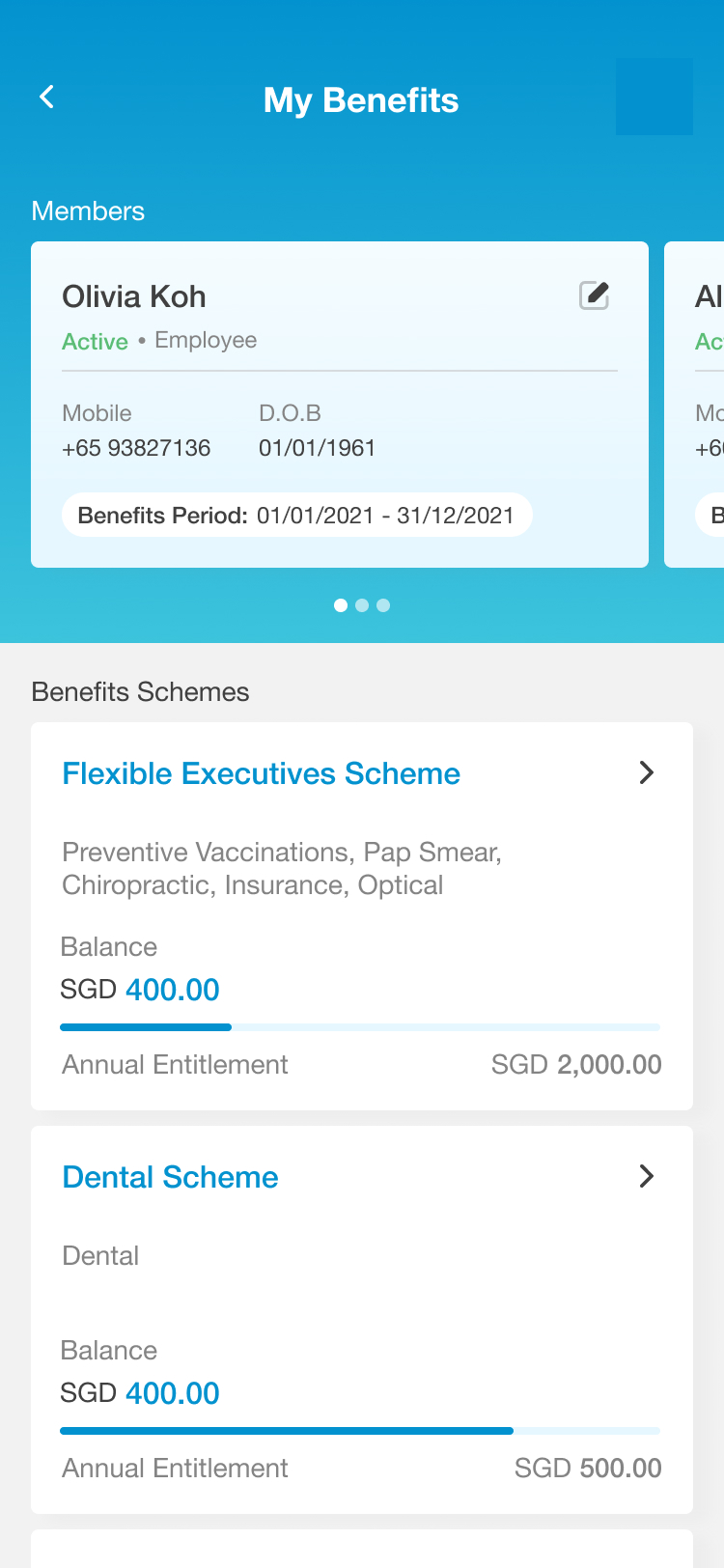 What are my benefits and my benefits schemes? - Mednefits Helpdesk