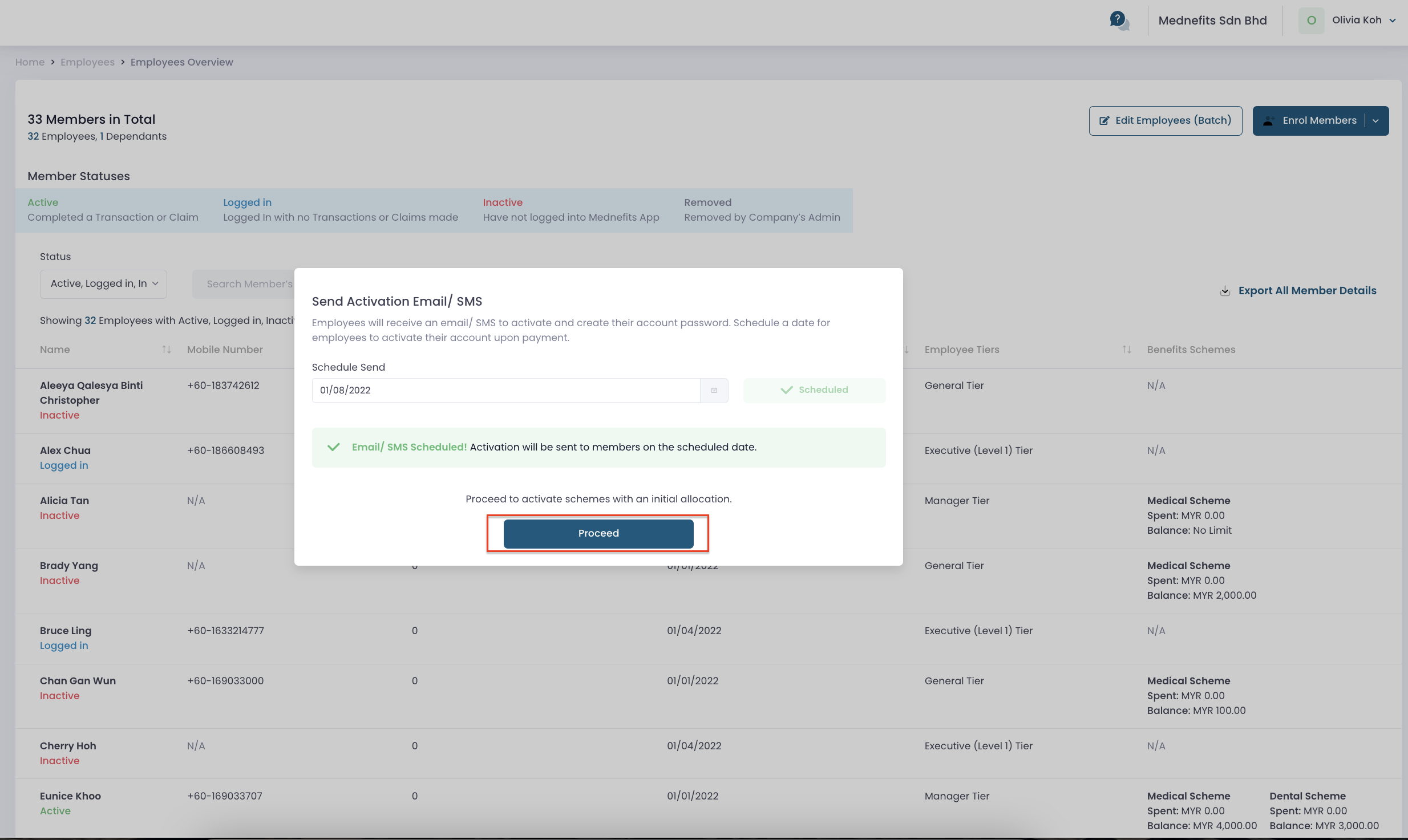 How do I allocate or update my employees’ entitlement? - Mednefits Helpdesk