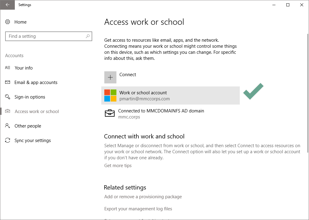 How to Link Your Microsoft Account - MMC Corp Helpdesk