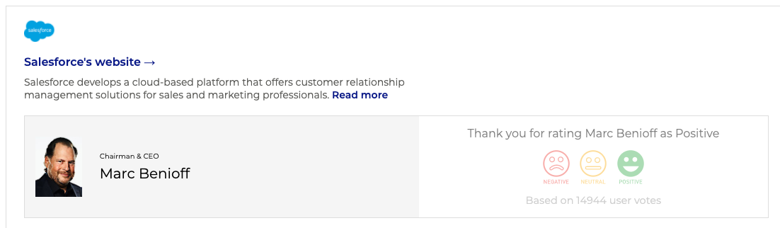 What does the CEO approval rating mean? - Owler Support