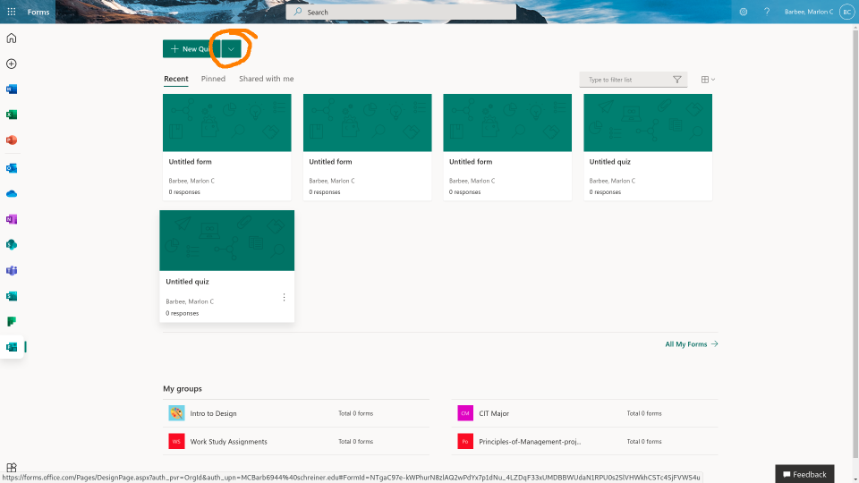 How To Create A New Form In Microsoft Forms Technology How To Create A New Form In Microsoft Forms Technology