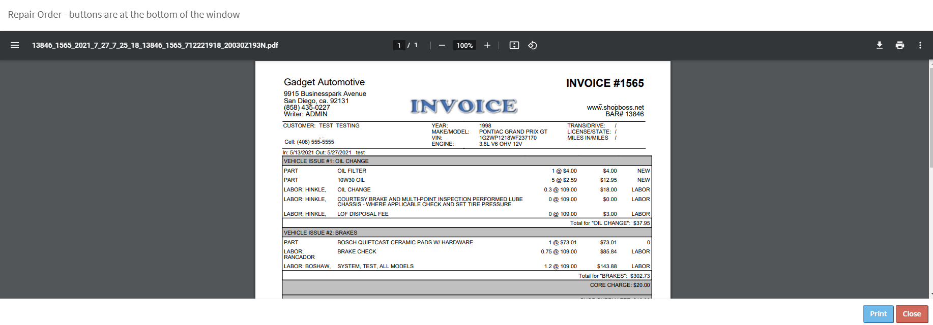 Sending Statements From Accounting - Support Center