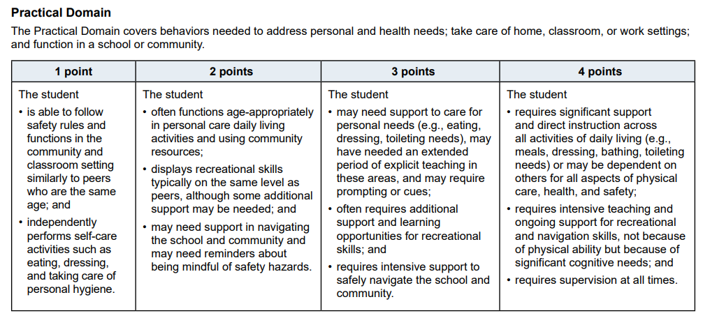 Alt. Assessment - Practical Domain - Skill Levels - Siras Systems ...