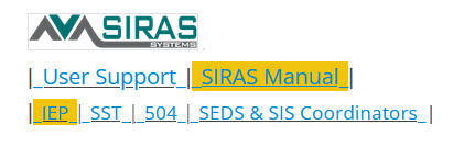 Using the SIRAS Manual - Siras Systems - powered by HappyFox