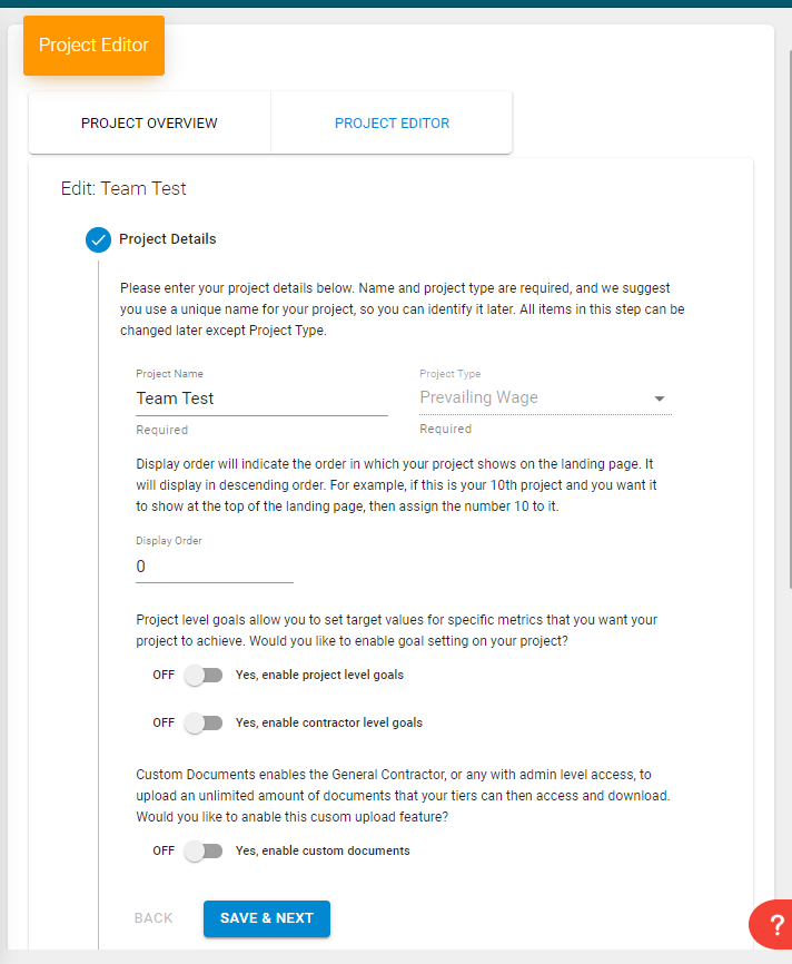 GC Only* Project Editor - SkillSmart Helpdesk