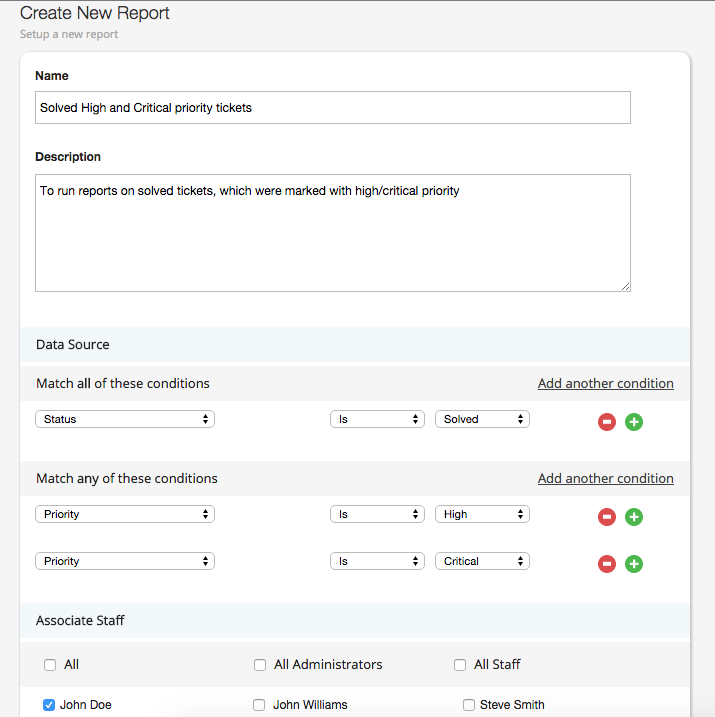 Create a report - HappyFox Support