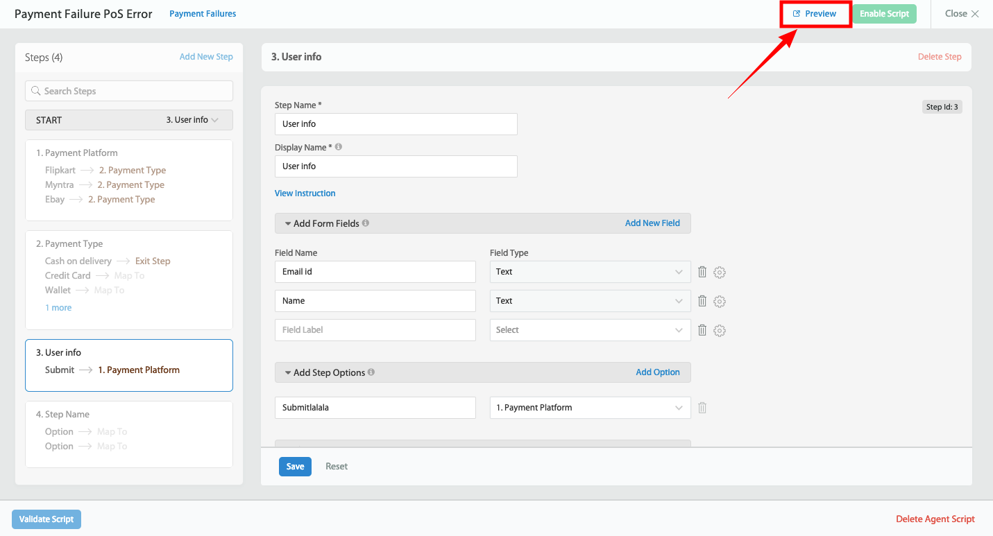 Create and Manage Agent Scripts - HappyFox Support