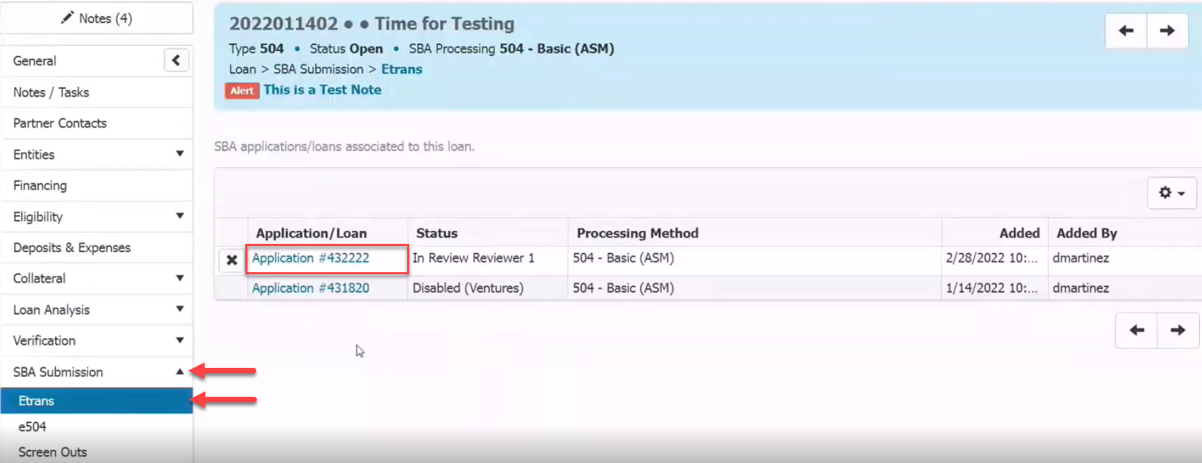 ETRAN Document Upload - Ventures+