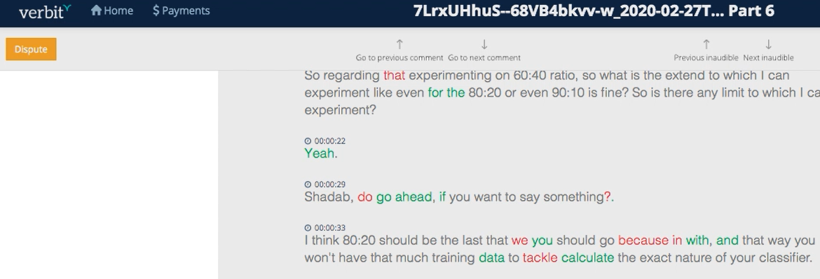 Disputing a File Most Effectively - Verbit - powered by HappyFox