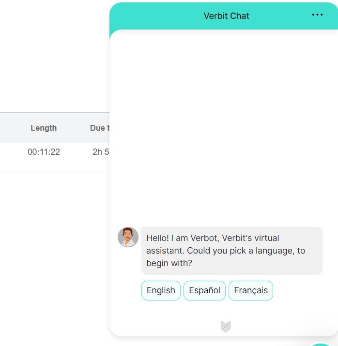 When and How to Get in Contact with the Verbit Team - Verbit - powered by HappyFox