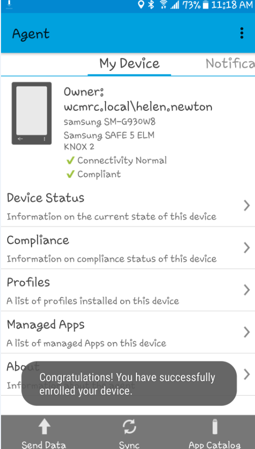 How to Install Intelligent Hub to a Samsung - WCMRC Helpdesk