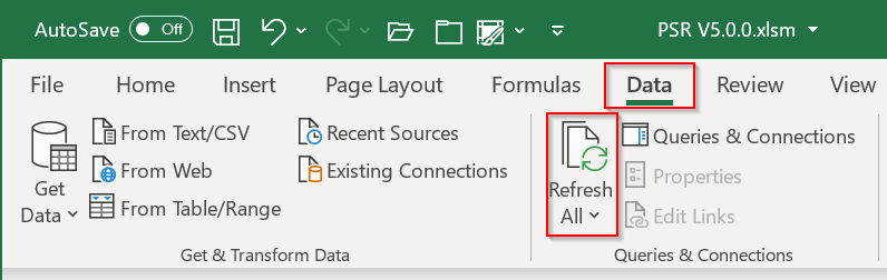 PSR Support - XLI Support Center